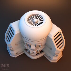 Science Fiction Miniatures Water Extractor/oxygen Pump Scatter Terrain ...