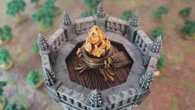 Wizard's Tower Fantasy Terrain in 28mm for D&D RPG and Fantasy ...