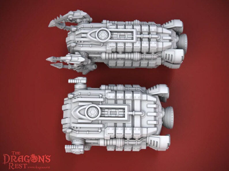 Science Fiction Miniatures Boarding Ship Terrain in 28mm by - Etsy