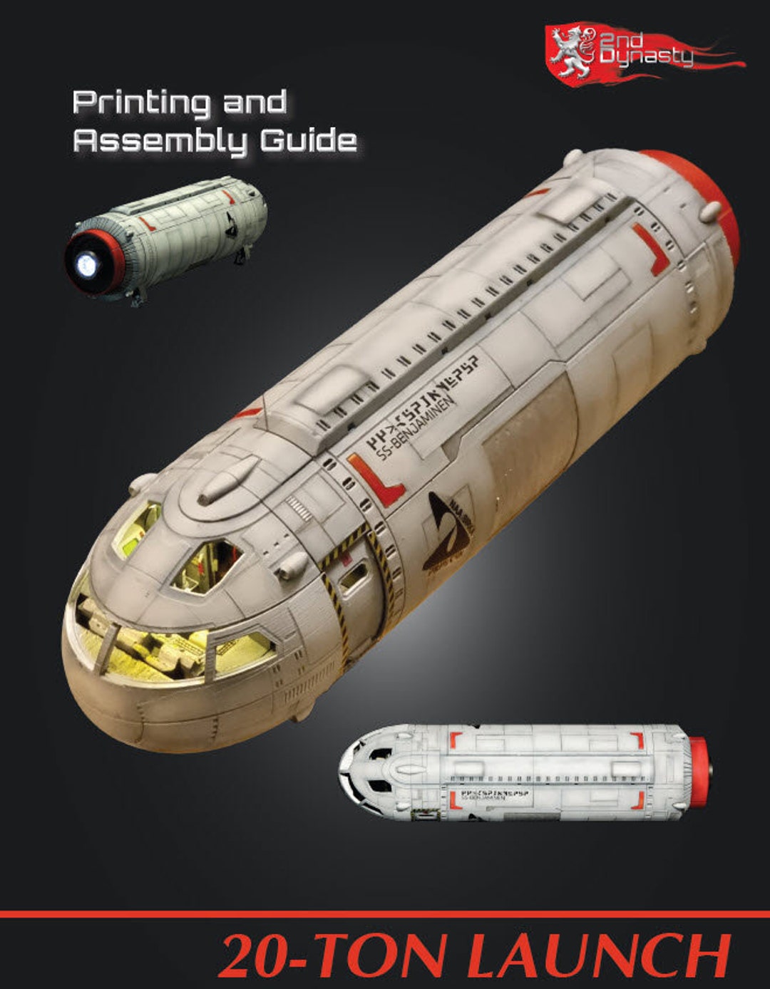 Traveller 20 Ton Launch Science Fiction Miniature in 28mm by 2nd ...