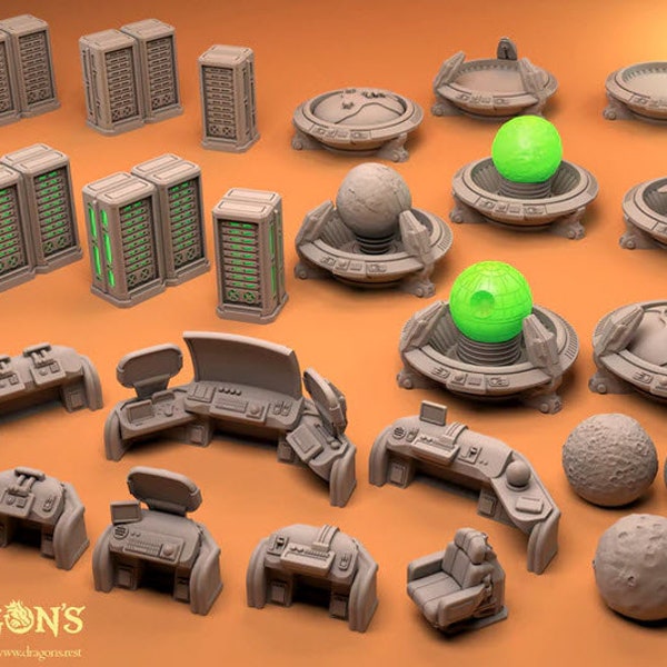 28mm Science Fiction Miniatures - Etsy