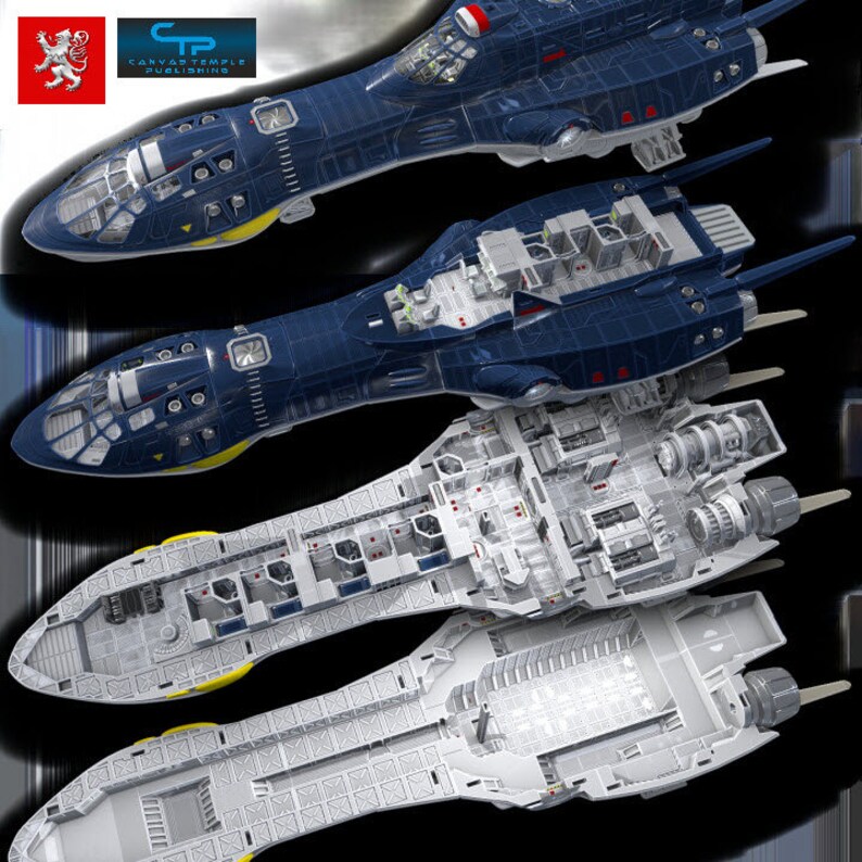Science Fiction Miniatures Scout Ship Beta Centauri in 28mm by 2nd ...