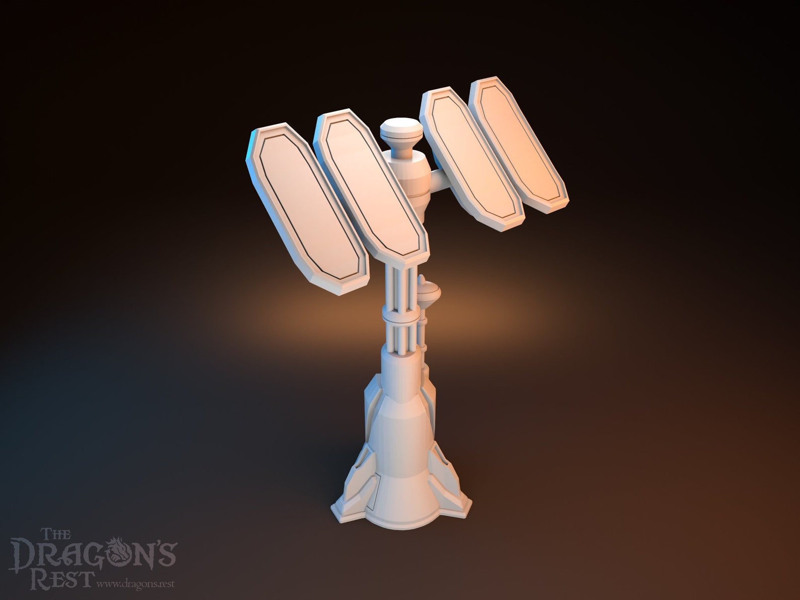 Science Fiction Miniatures Communications Tower Scatter - Etsy