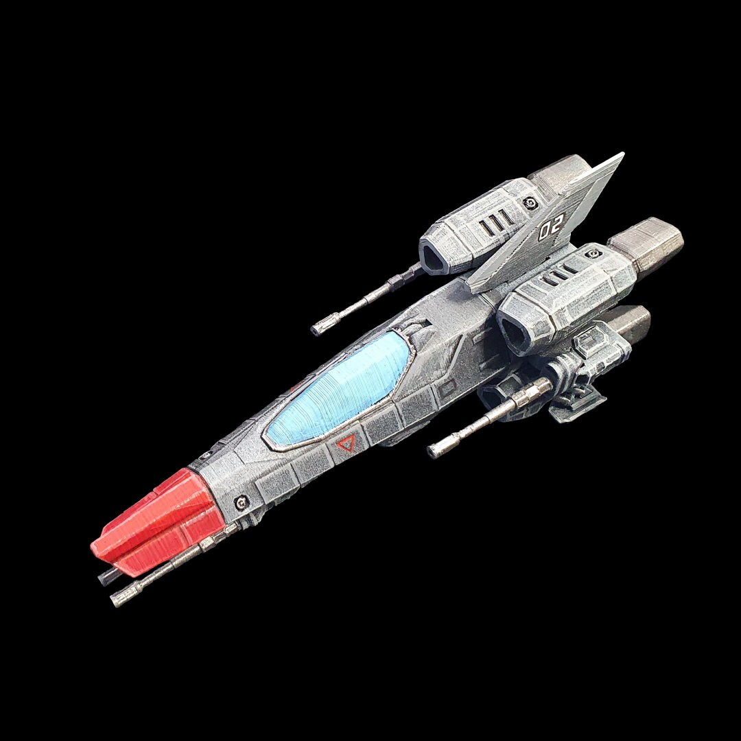 28mm Spacecraft Model Centerpiece