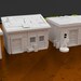 Shanty Town Shacks Miniatures Terrain for Post or Zombie Apocalypse 3D ...