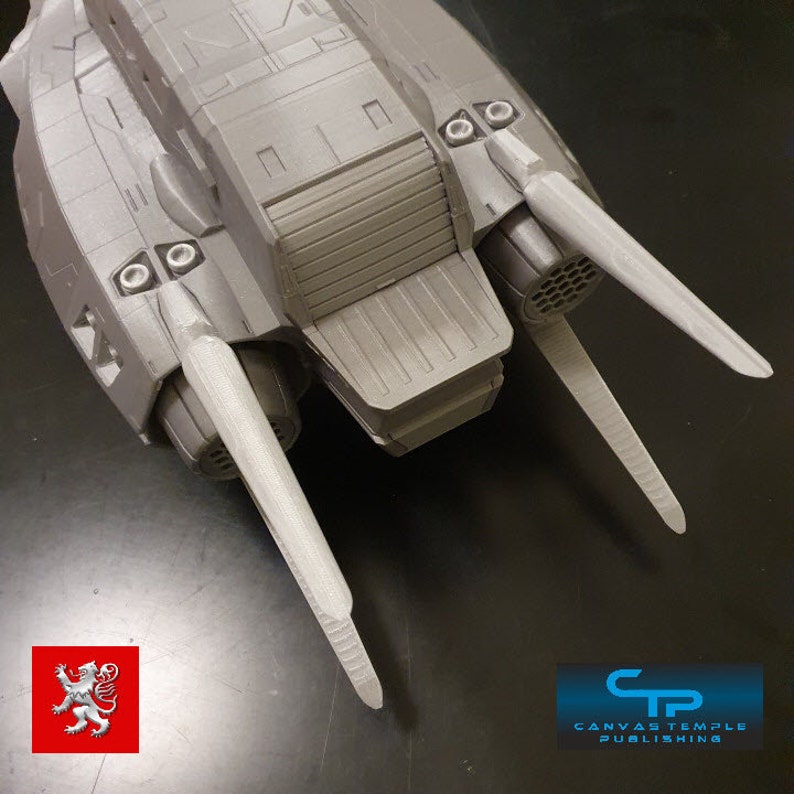 Science Fiction Miniatures Scout Ship Beta Centauri in 28mm by 2nd ...