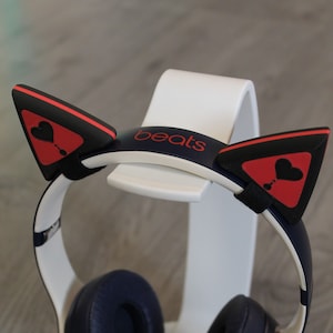Attachable Cat Ears for Headphones - Hearth Shaped - Etsy
