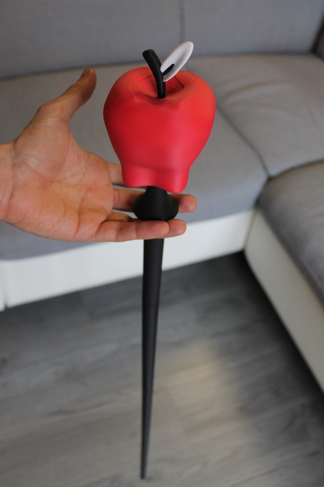 Portable Lucifer Staff From Hazbin Hotel for Cosplay - Etsy UK