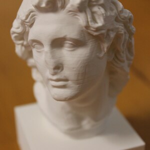 Tabletop Helios Bust Statue Vaporwave Aestetic - Etsy