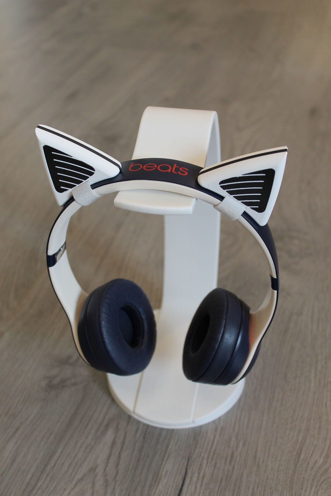 Attachable Cat Ears for Headphones - Striped - Etsy