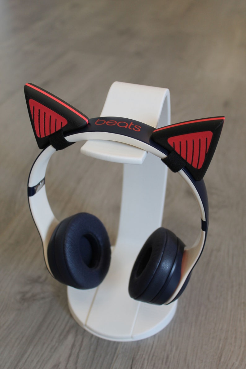Attachable Cat Ears for Headphones - Striped - Etsy