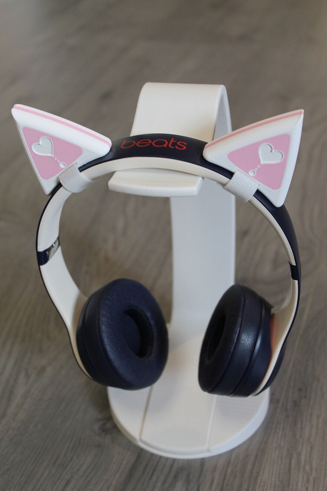 Attachable Cat Ears for Headphones Hearth Shaped - Etsy