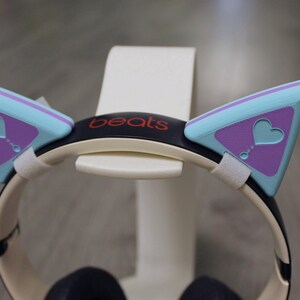 Attachable Cat Ears for Headphones - Hearth Shaped - Etsy
