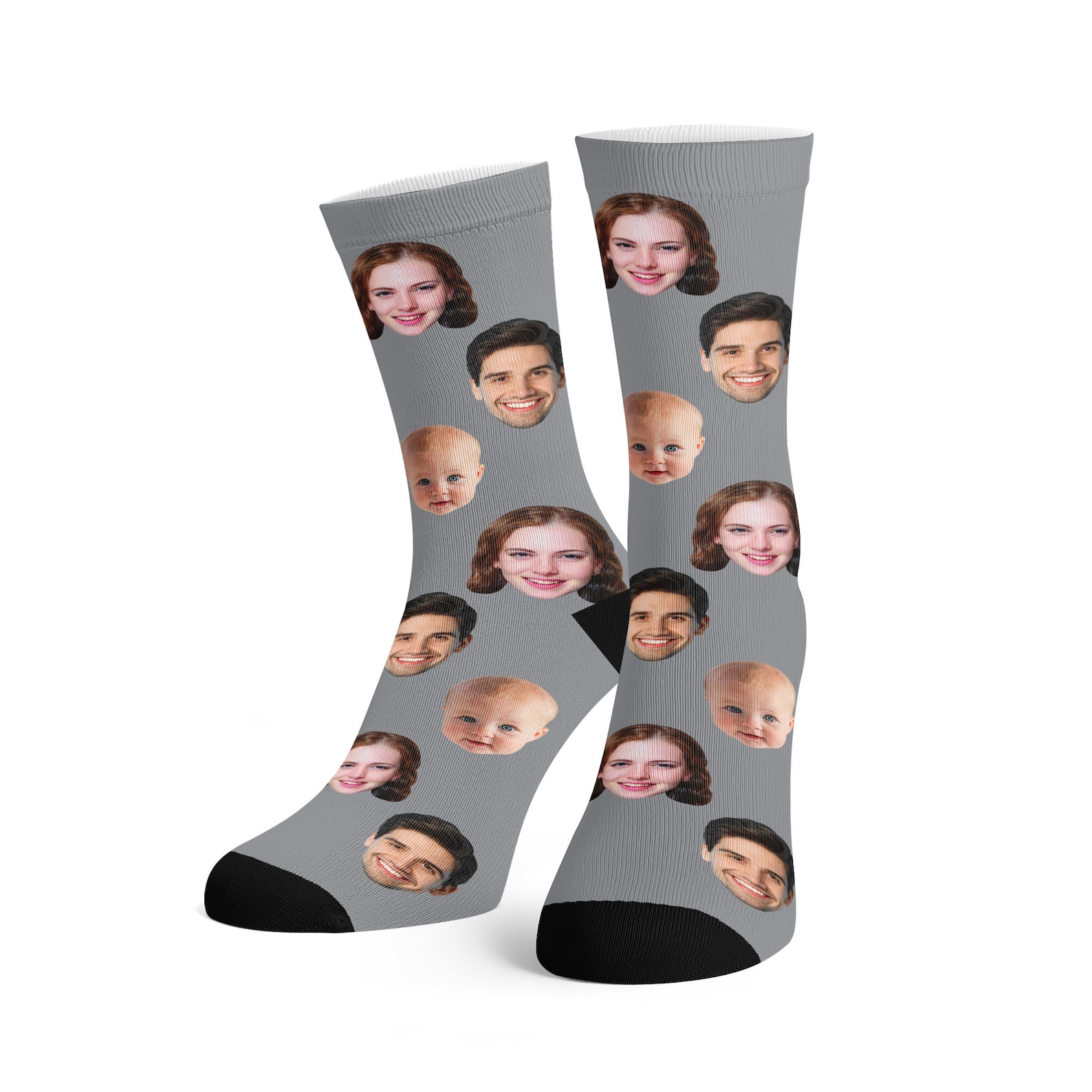 Custom Face Socks Photo Personalized Socks Faces on Socks - Etsy