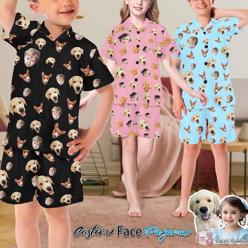 Kids Dog Custom Tshirt - Etsy UK