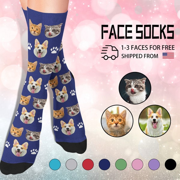 Printed Socks - Etsy