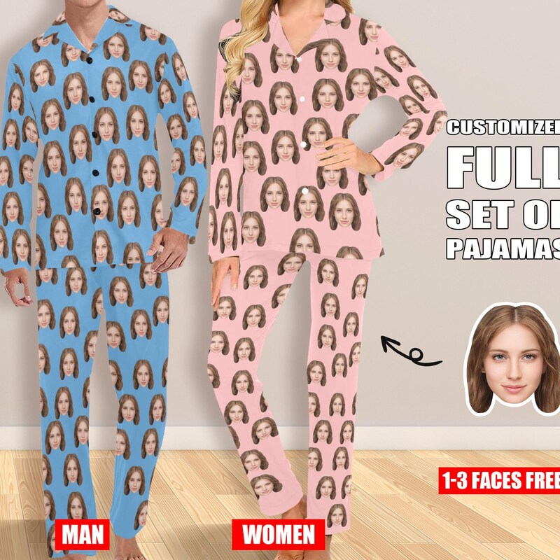 Custom Photo Pajamas - Etsy