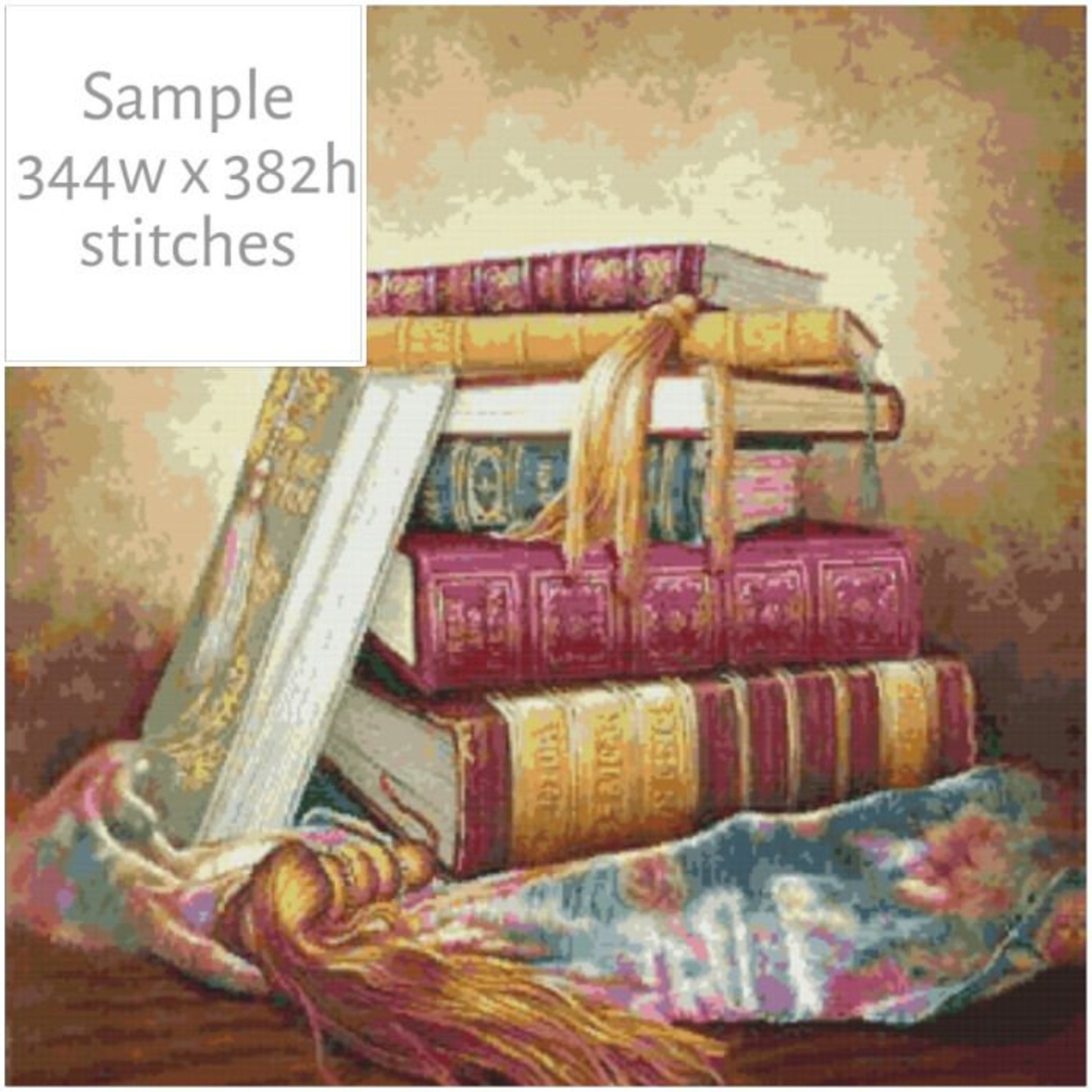 PDF Counted Vintage Cross Stitch Pattern Books 8 Sizes - Etsy