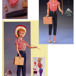 PDF Vintage Barbie 11-1/2 Sewing Pattern Wardrobe Clothes for Dolls 11 ...