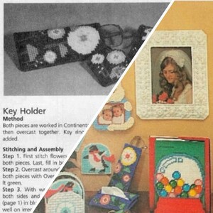 PDF Vintage Plastic Canvas Pattern | Plastic Canvas Pattern Easy to ...