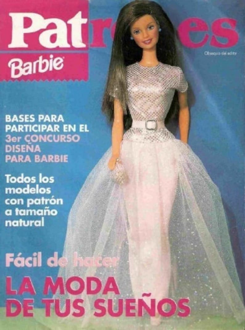 PDF Vintage Barbie 11-1/2 Sewing Pattern Wardrobe - Etsy