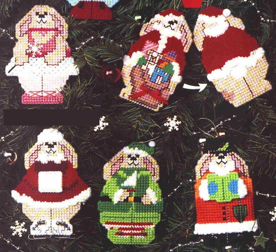 PDF Vintage Plastic Canvas Pattern | Plastic Canvas Pattern Bunny ...