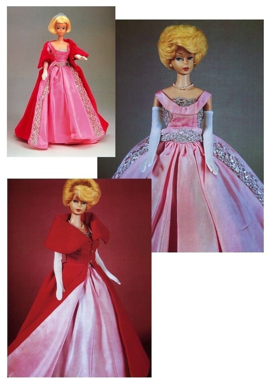PDF Vintage Barbie 11-1/2 Sewing Pattern Wardrobe Clothes for Dolls 11 ...