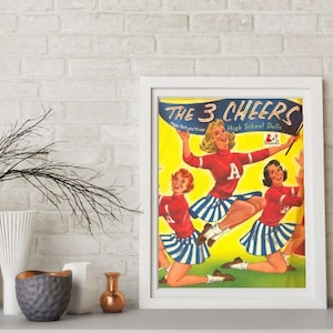 PDF Vintage Paper Dolls | 3 Paper Dolls Cheers | Printable-print-cut ...