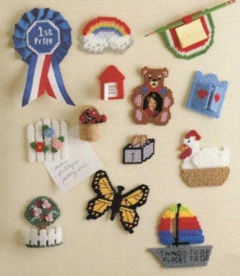 PDF Vintage Plastic Canvas Pattern Plastic Canvas Pattern | Etsy