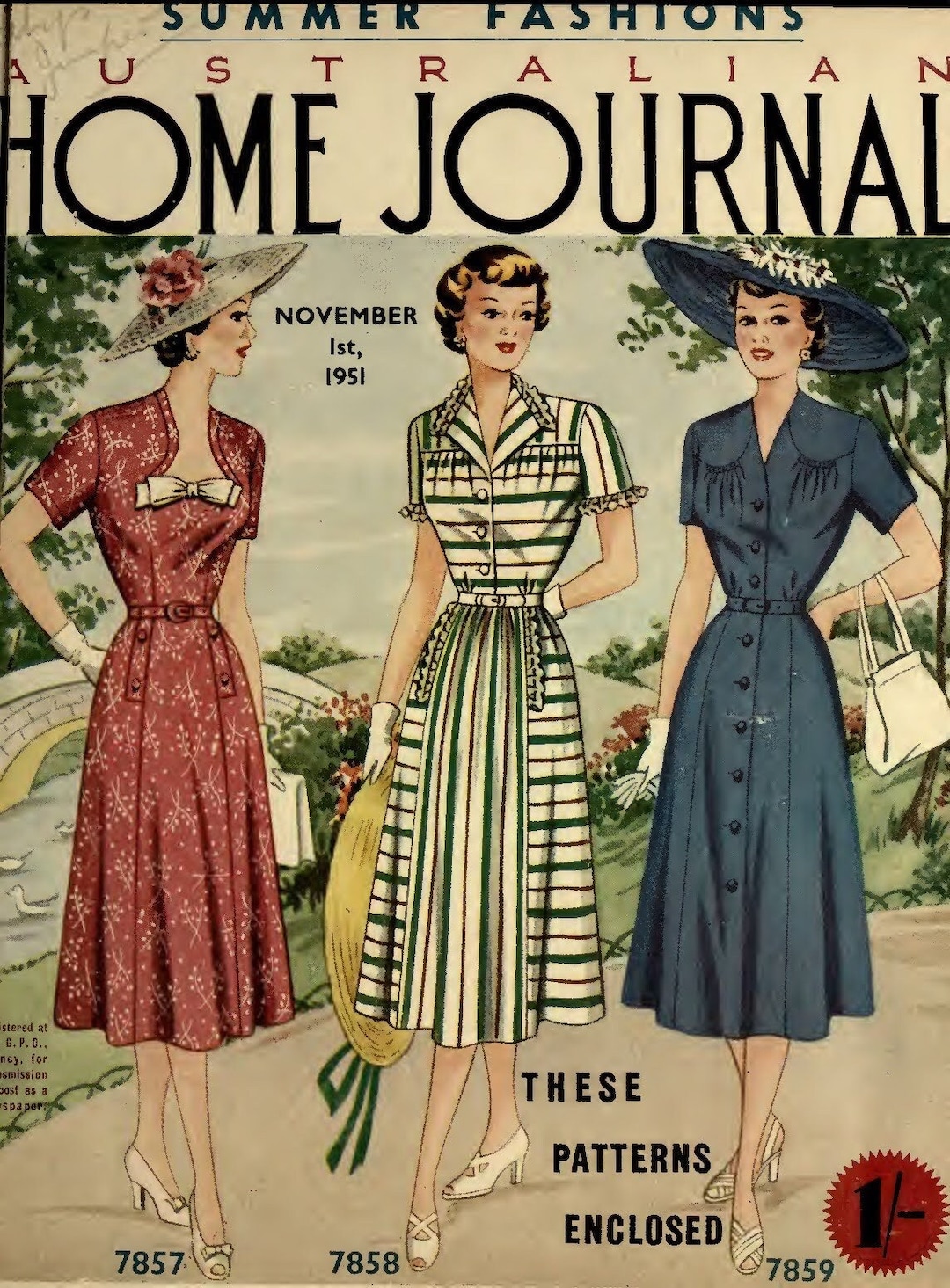 PDF Vintage Australian Home Journal | Number 11 1951 | Vintage Magazine ...