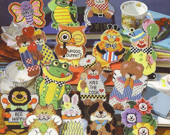 PDF Vintage Plastic Canvas Pattern | Plastic Canvas Pattern Christmas ...