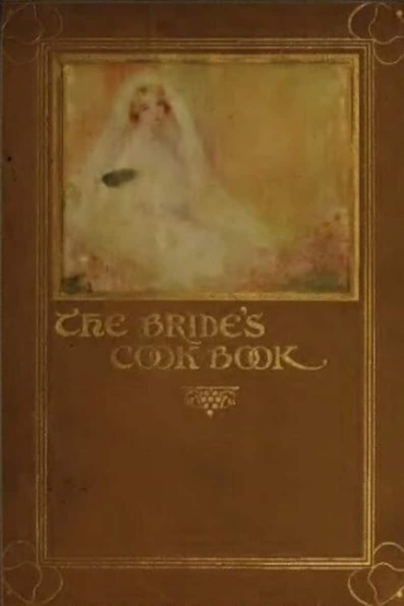 PDF Vintage Brides Cook Pattern the Brides Cook Book - Etsy