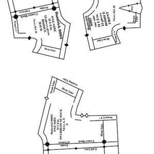 PDF Vintage Barbie 11-1/2 Sewing Pattern Wardrobe Clothes for Dolls 11 ...