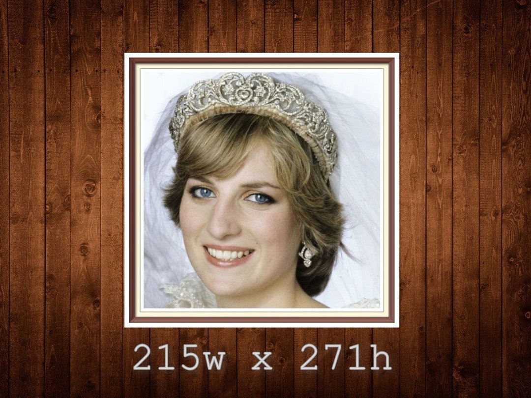 In Memory of Princess Diana | PDF Cross Stitch Pattern | Counted ...