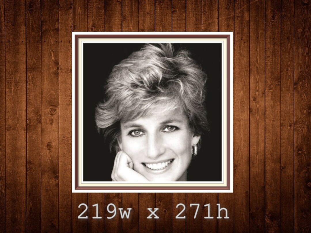 In Memory of Princess Diana | PDF Cross Stitch Pattern | Counted ...