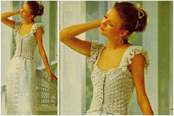 The Garden Fae Top Crochet Pattern - Etsy Canada