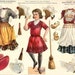 PDF Vintage Paper Dolls | Paper Doll National Dutch Dance | Printable ...