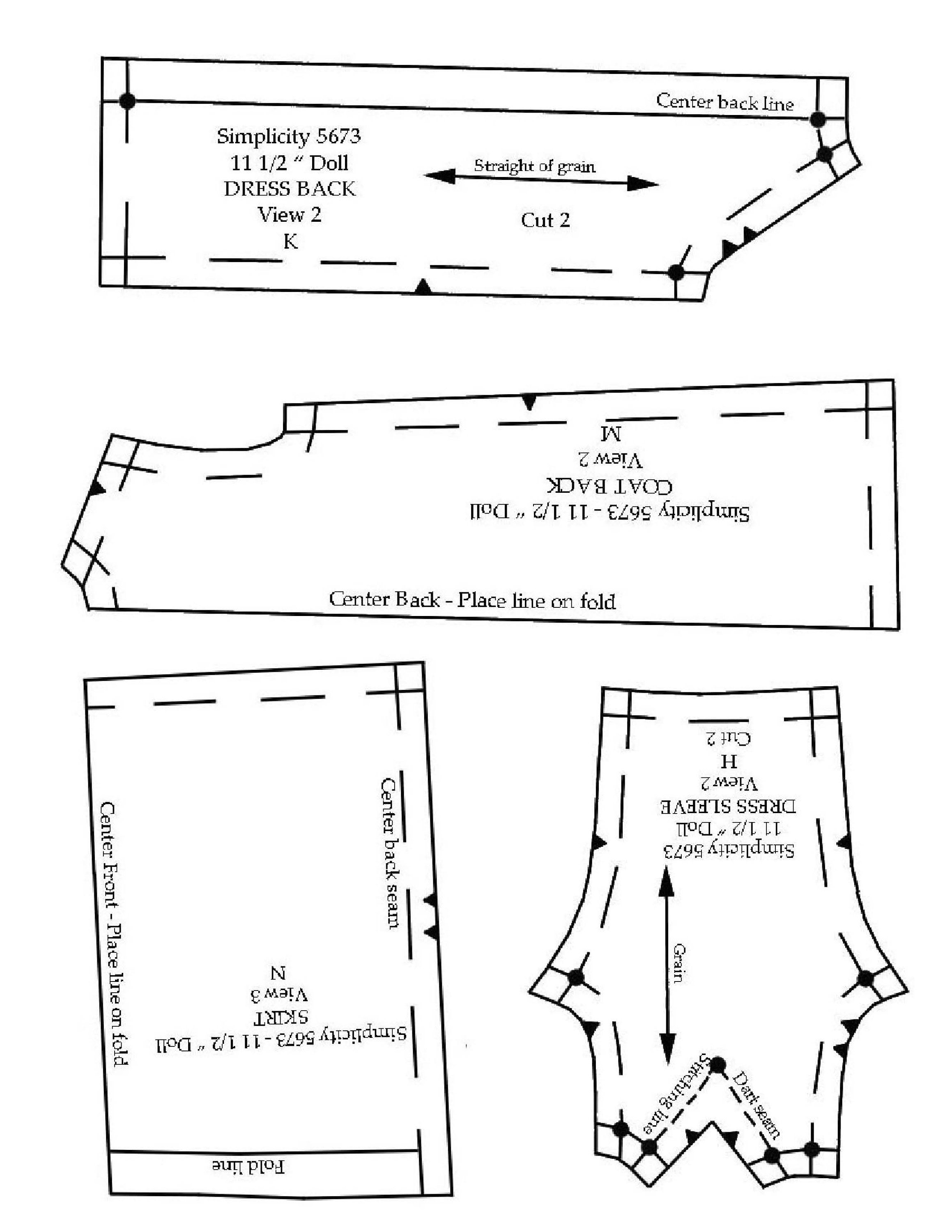 PDF Vintage Barbie 11-1/2 Sewing Pattern Wardrobe | Etsy