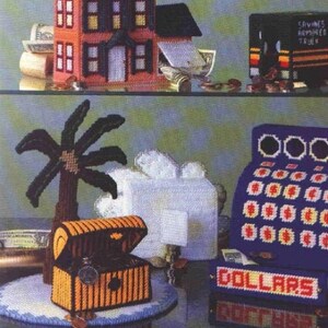 PDF Vintage Plastic Canvas Pattern | Plastic Canvas Pattern Banks ...