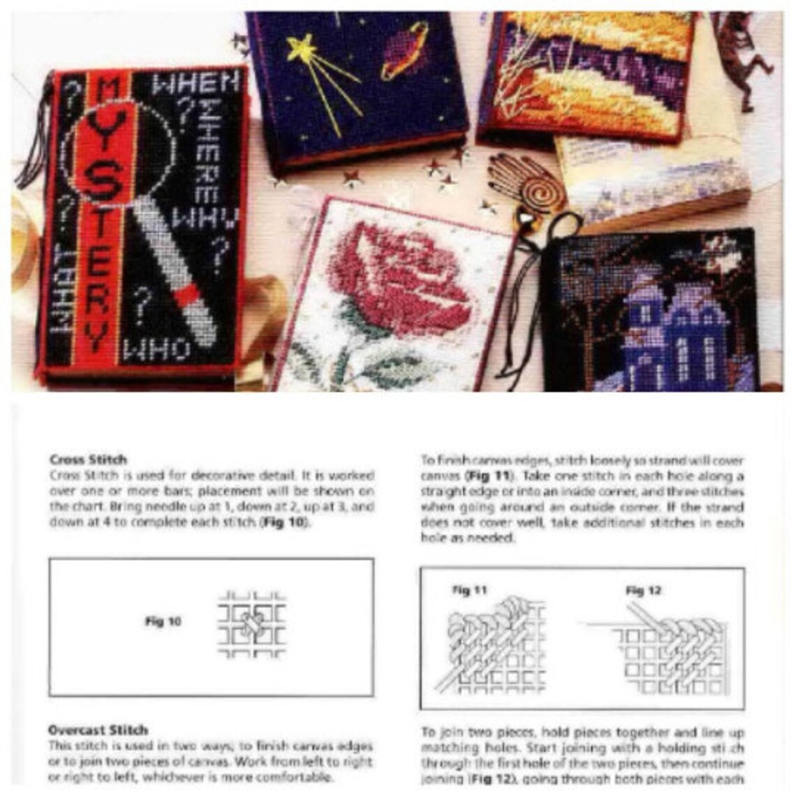 PDF Vintage Plastic Canvas Pattern Plastic Canvas Pattern - Etsy