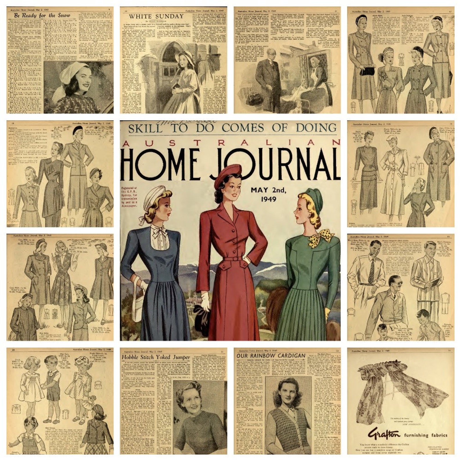 PDF Vintage Australian Home Journal | Number 05 1949 | Vintage Magazine ...