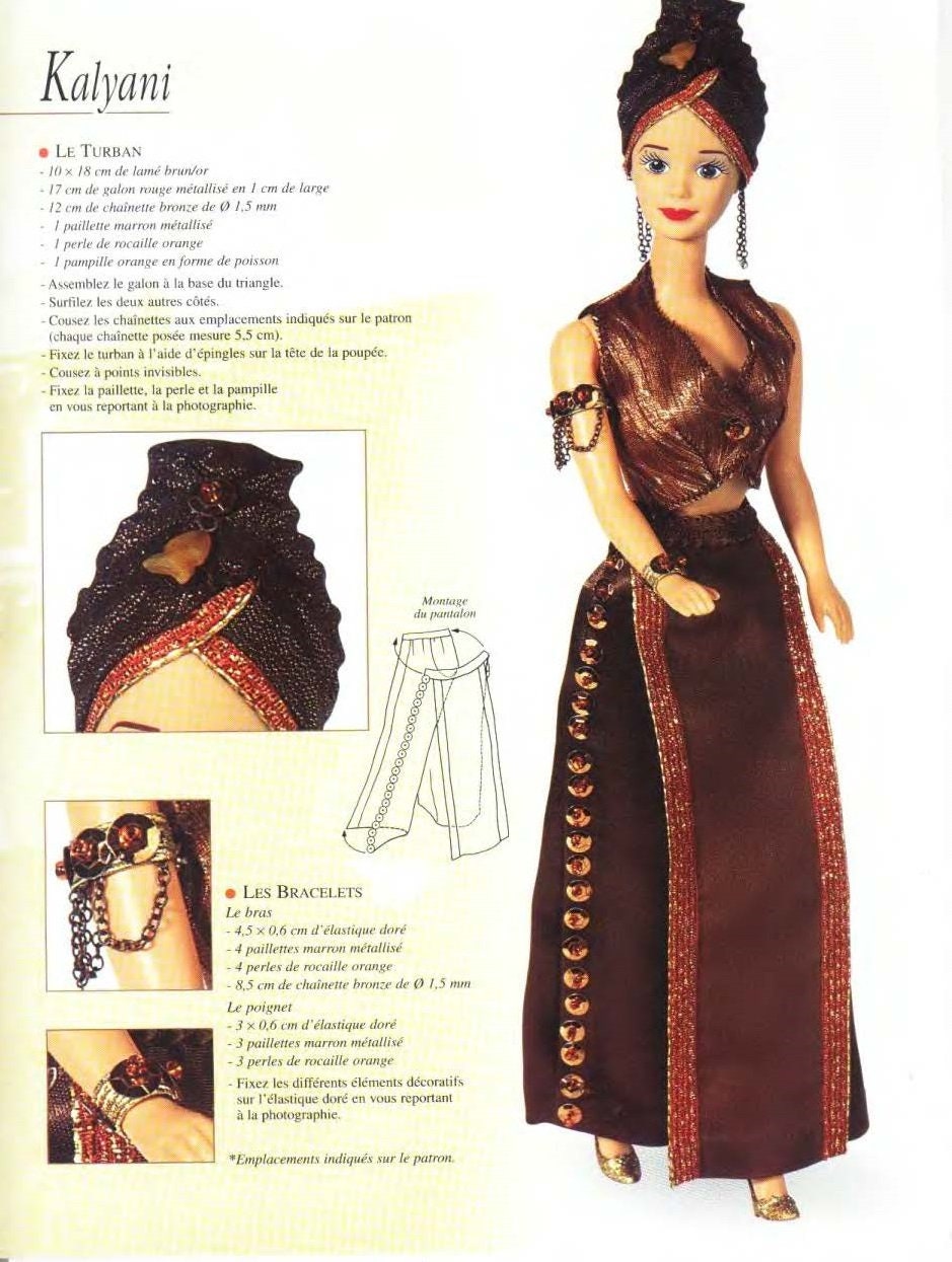 PDF Vintage Barbie 11-1/2 Sewing Pattern Wardrobe - Etsy UK