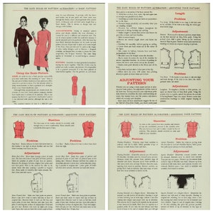 PDF Vintage Sewing Pattern | Vintage Sewing Book | ENGLISH | Digital ...