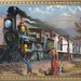 PDF Counted Vintage Cross Stitch Pattern | Mail Train | 3 Sizes ...