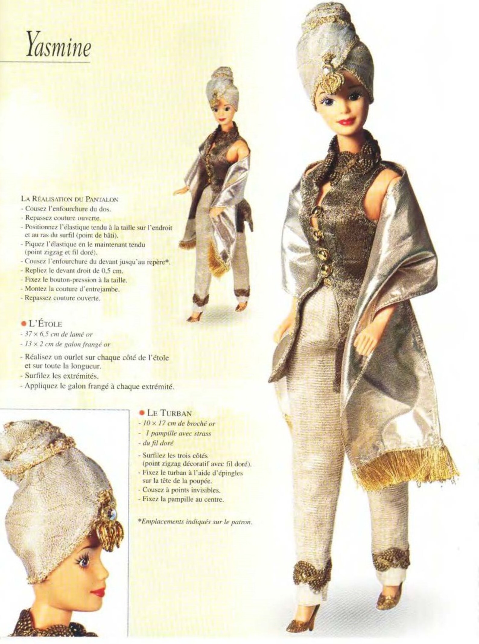 PDF Vintage Barbie 11-1/2 Sewing Pattern Wardrobe - Etsy UK