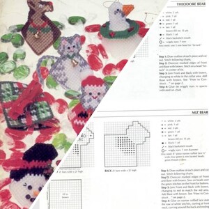 PDF Vintage Plastic Canvas Pattern | Plastic Canvas Pattern Christmas ...