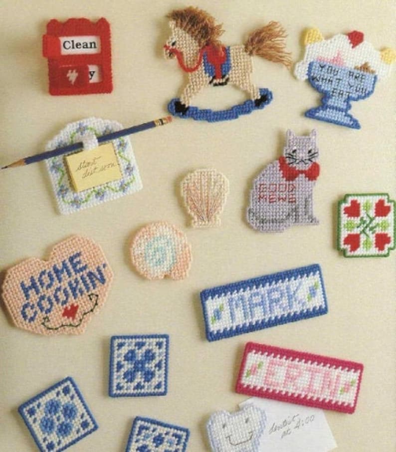 PDF Vintage Plastic Canvas Pattern Plastic Canvas Pattern | Etsy