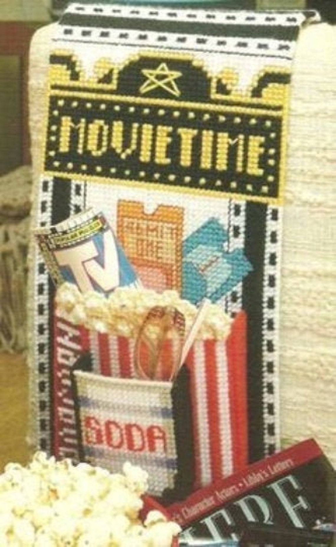 PDF Vintage Plastic Canvas Pattern Plastic Canvas Pattern TV - Etsy