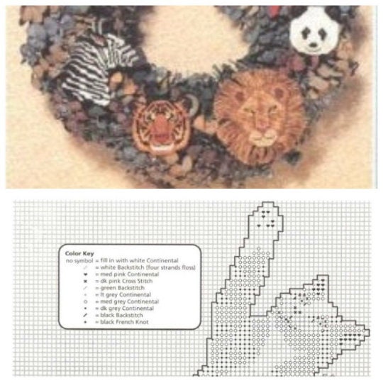 PDF Vintage Plastic Canvas Pattern Plastic Canvas Pattern - Etsy