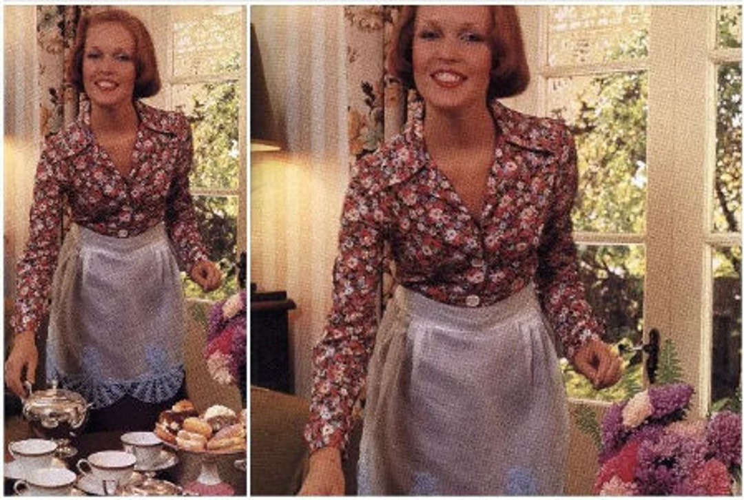 PDF Vintage Crochet Pattern | Crochet Pattern Victorian Lady Apron ...